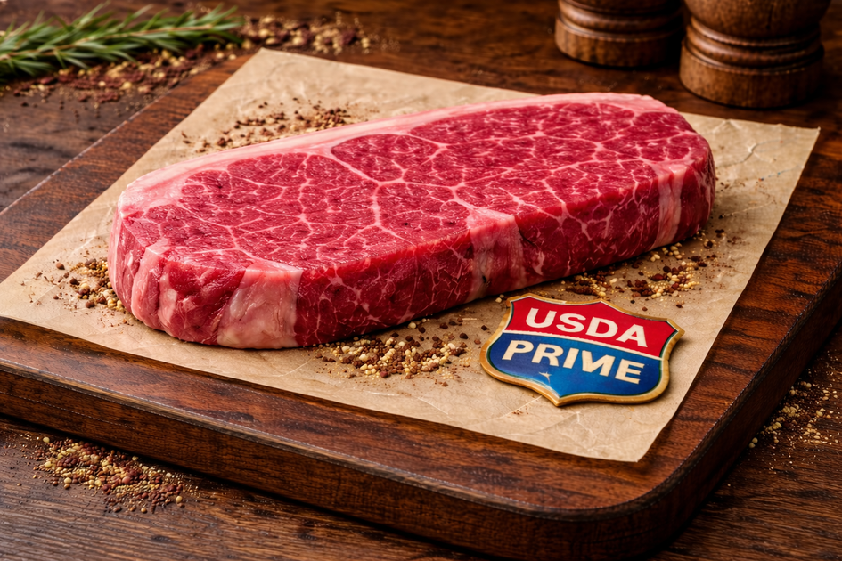 USDA Prime New York Strip | Meatman